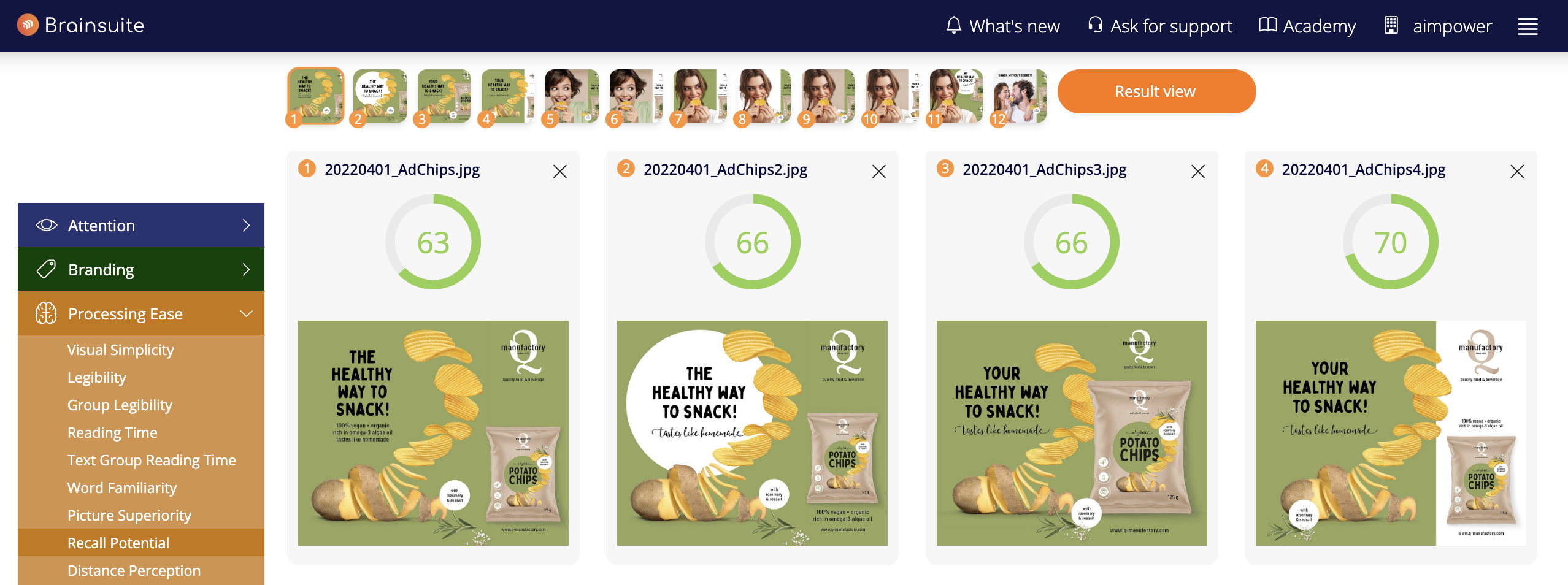 New in Brainsuite: Side-by-side result comparison – brainsuite Academy